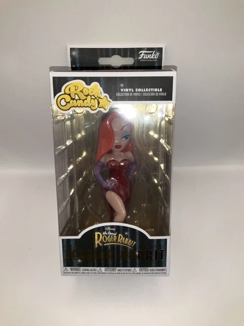FUNKO WHO FRAMED Roger Rabbit Jessica Rabbit Rock Candy Vinyl Figure ...