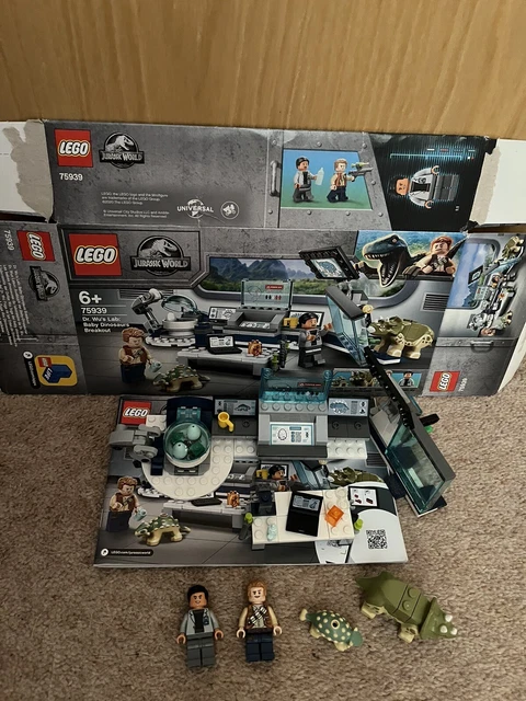LEGO. JURASSIC WORLD. 75939. Dr Wu’s Lab: Baby Dinosaurs Breakout ...