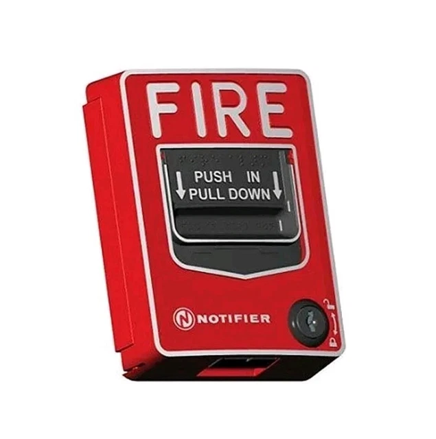 NOTIFIER NBG-12LX ADDRESSABLE Dual Action Pull Station Fire Alarm $110. ...