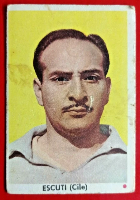 ESCUTI, CILE -EDIZIONE E.D.J.milano-R@R@ FIGURINA CARTONATA ANNI 50 EUR ...