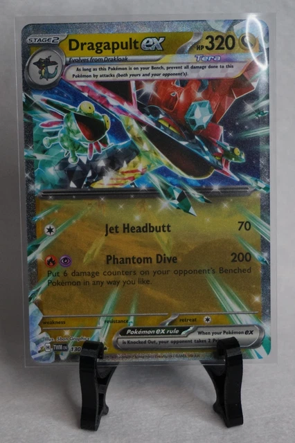 DRAGAPULT EX 130/167 - Twilight Masquerade - Pokemon TCG - Double Rare ...