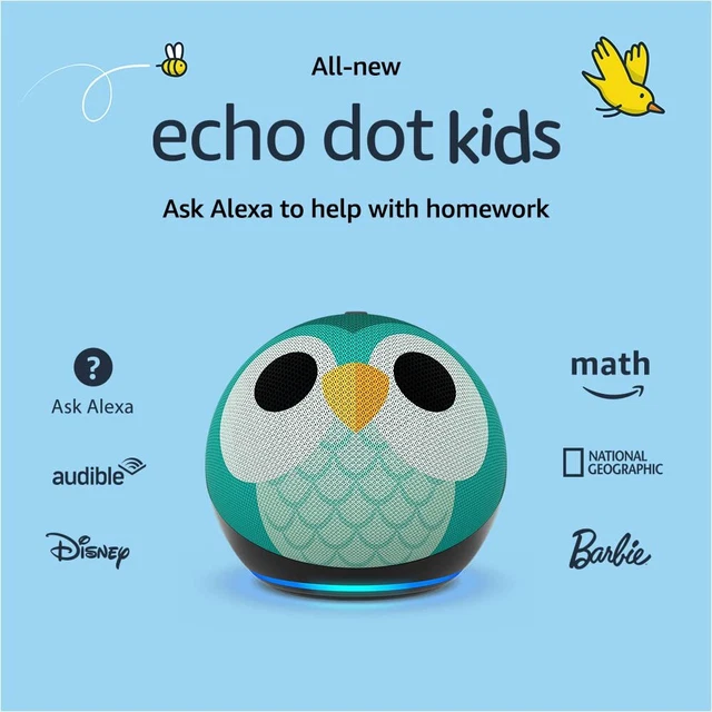 ALL NEW ECHO DOT 5th Gen 2022 Release Kids Designed For Kids 58 99