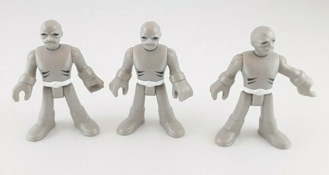 FISHER PRICE IMAGINEXT Power Rangers Putty Patrol Figures Lot of 3 Gray ...