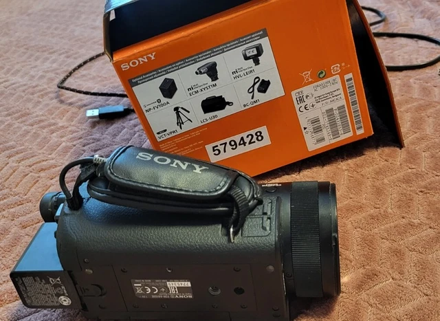 SONY FDR-AX100 CAMCORDER - Schwarz EUR 550,00 - PicClick DE