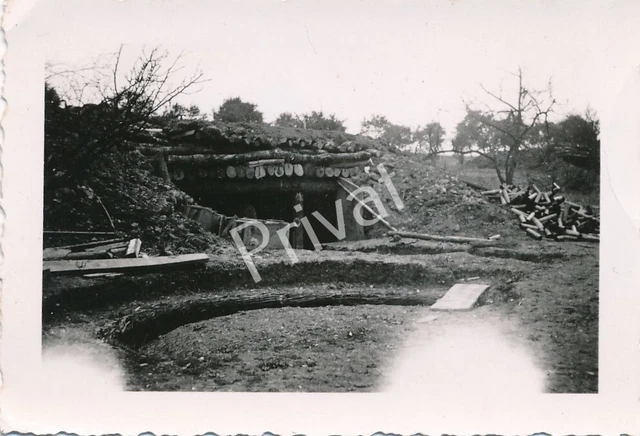 FOTO WK II Wehrmacht Gebirgsjäger 1940 France Maginot Linie Bunker K1 ...