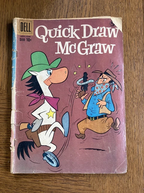 QUICK DRAW MCGRAW #15 Dell Comics 1969 £4.50 - PicClick UK