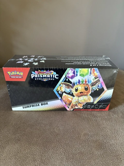 POKÉMON TCG SCARLET & Violet Prismatic Evolutions Surprise Box Factory Sealed EUR 69,56 ...