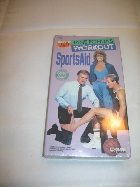 1987 JANE FONDA'S Workout SportsAid VHS Tape NEW £7.28 - PicClick UK