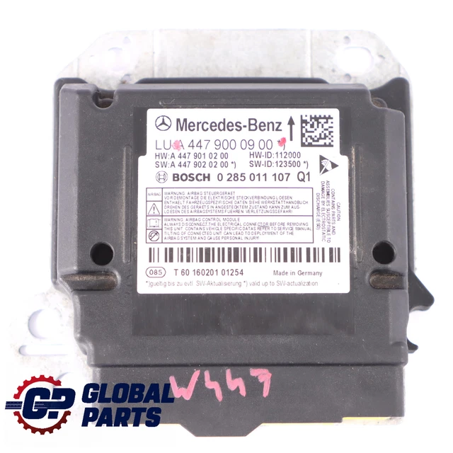 MERCEDES VITO W447 Air Module Control Unit ECU 4479000900 £101.96 ...