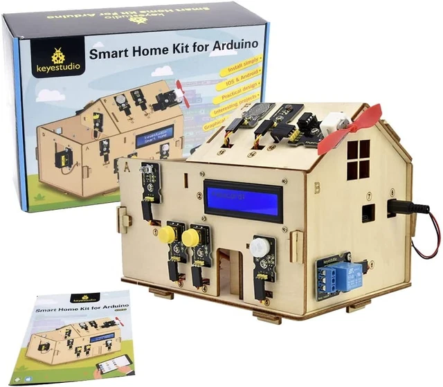 SMART HOME STARTER Robot Compatible with Arduino Home Automation £121. ...