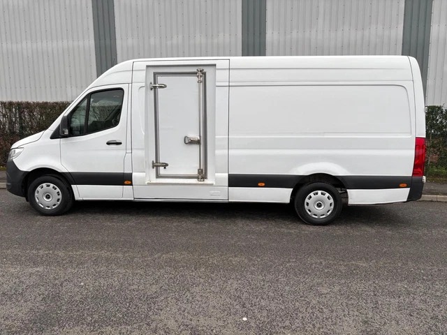 2021 MERCEDES SPRINTER Lwb L3 Fridge Freezer Van 2 Compartment Dual ...