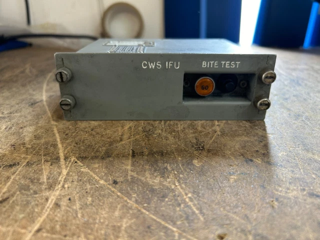 EX MOD TORNADO Aircraft CWS Control Panel (R1) £40.00 - PicClick UK