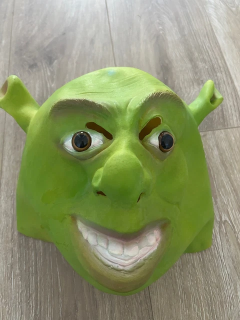 ADULT SHREK FULL Face Latex Mask Movie Dreamworks Cosplay Halloween ...