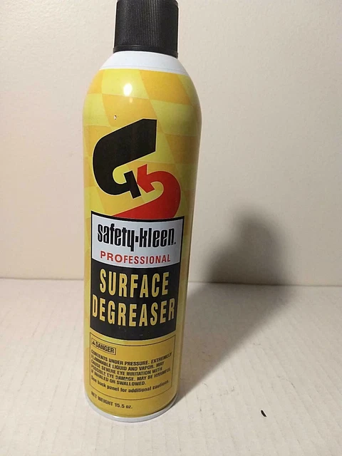 SAFETY-KLEEN PROFESSIONAL SURFACE Degreaser 15.5 oz Aerosol Can NEW $24 ...