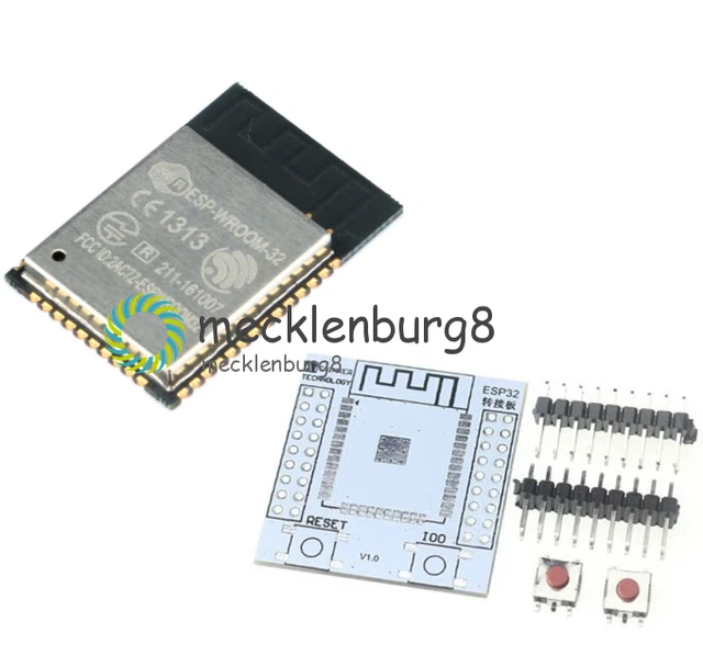 Esp32 Esp 32s Adapter Board Esp Wroom 32 Original Iot Wifi Wlan And Ble Module Eur 3 63 Picclick De