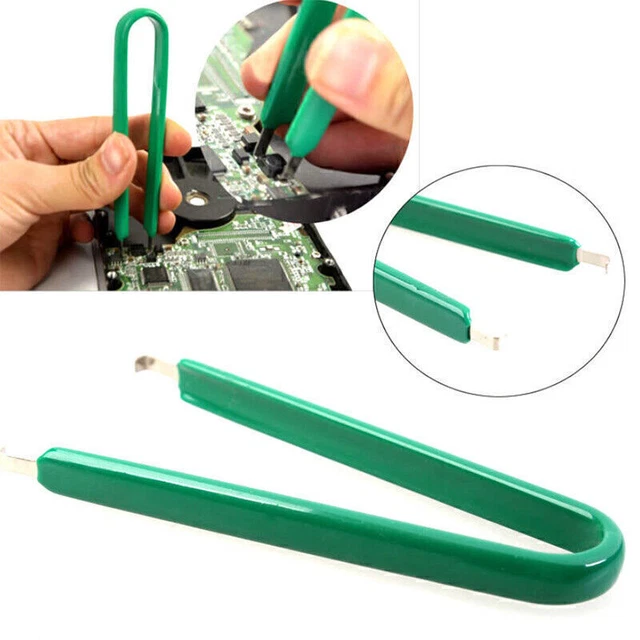 IC CHIP EXTRACTOR Circuit ROM PCB Remover Puller Clip Plier Tool PLCC U ...