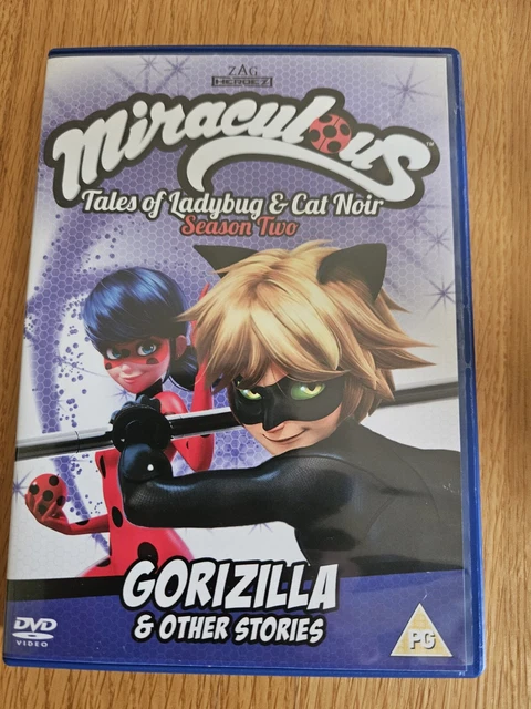 MIRACULOUS TALES OF Ladybug And Cat Noir Gorizilla Dvd Kids 7 Episodes ...