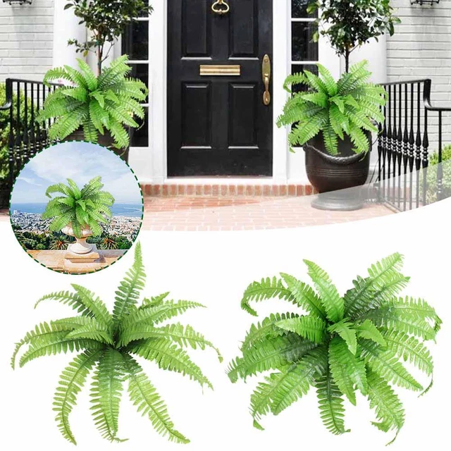 LONG BOSTON FERNS Artificial Persian Rattan A7Q7 $28.25 - PicClick AU