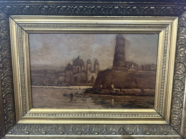 ANCIEN TABLEAU MARINE Le Port Marseille Hsp EUR 150,00 - PicClick FR