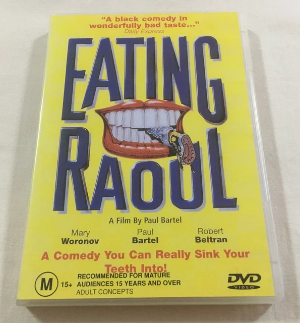 EATING RAOUL (1982) - DVD Region 4 | Like-New | Paul Bartel | Mary ...