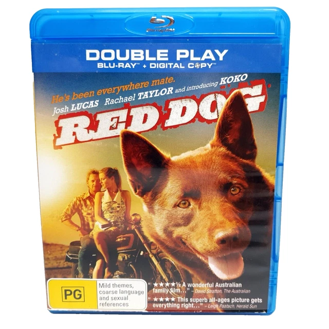 RED DOG BLU-RAY Region B Australian Family Drama Josh Lucas Rachael ...