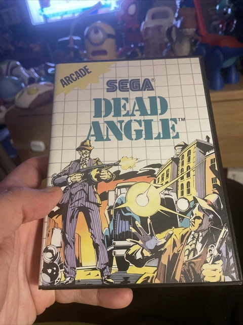 SEGA DEAD ANGLE Master System Arcade Game Tested And Working Vintage ...