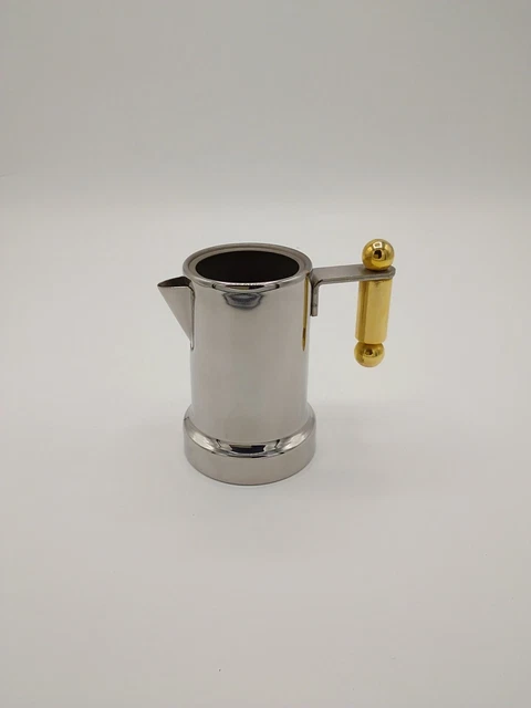 1980S VEV VIGANO Kontessa INOX 18/10 Stainless Espresso Dairy Bowl NEW ...
