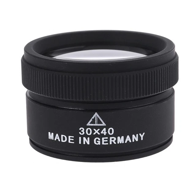 POCKET READING MAGNIFIER Optics Loupes Microscope Magnifying Glass Lens ...
