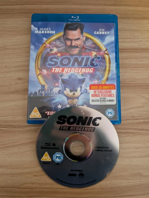 SONIC THE HEDGEHOG Blu-ray (2020) Jim Carrey £4.25 - PicClick UK