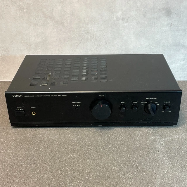 DENON PMA-250SE STEREO Integrated Amplifier Spares or Repair (Right ...