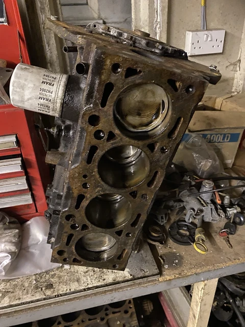 FORD 1.8 CVH Tall Block Engine Bottom End Fwd Conversion Escort Fiesta ...