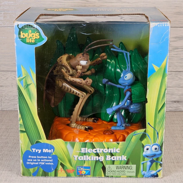 Disney Pixar A Bug S Life Flik Hopper Electronic Talking Bank