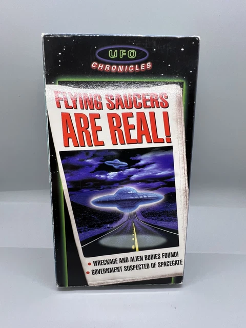 FLYING SAUCERS ARE Real UFO Chronicles VHS 1996 Stanton Friedman £8.03 ...