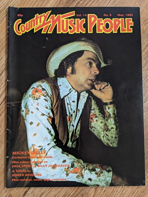 COUNTRY MUSIC PEOPLE magazine May 1983 Billy Joe Shaver Free Spirit ...