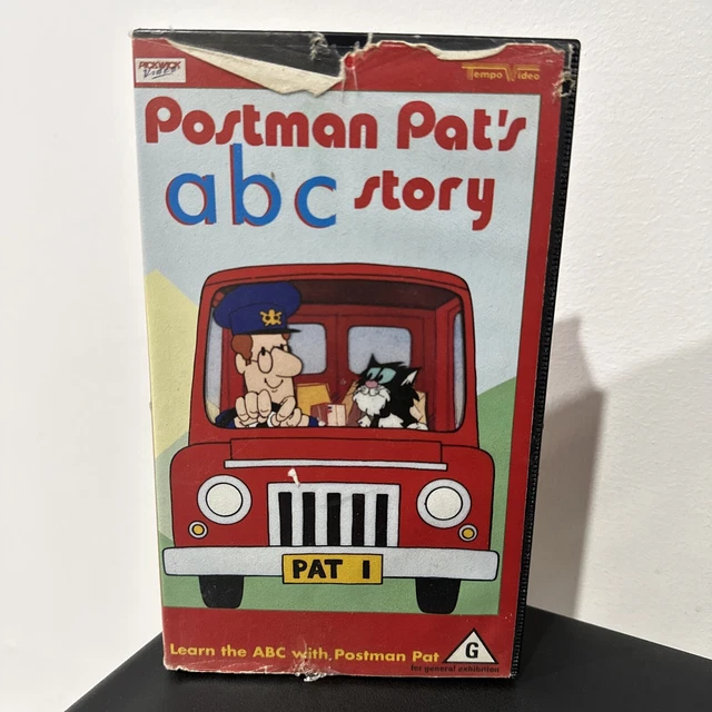 POSTMAN PAT'S ABC Story VHS 1990 Video Tape Vintage Postman Pat $21.00 ...