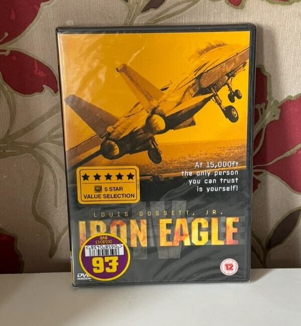 IRON EAGLE IV On The Attack Region 2 DVD NEW & SEALED 1995 Gossett Jr ...