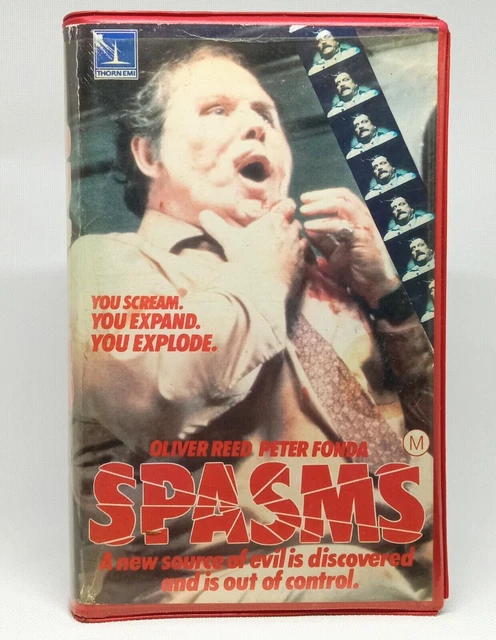 SPASMS AKA DEATH Bite VHS PAL 1983 Rare HORROR Tested Clamshell Oliver ...