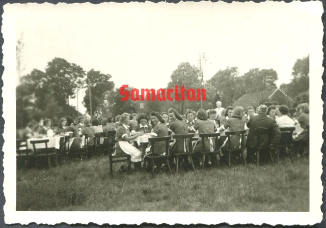 H1/6 WW2 ORIGINAL Photo Of German Wehrmacht Rad Female Workers EUR 5,61 ...