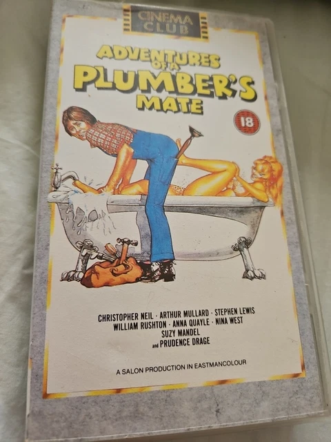 ADVENTURES OF A Plumbers Mate VHS Video Tape (Used) £4.50 - PicClick UK