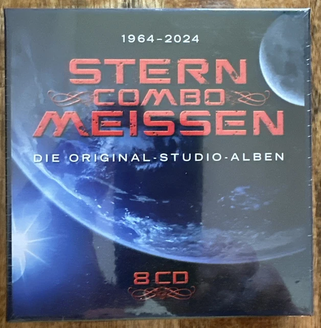 STERN COMBO MEISSEN Original Studio Alben 8CD Box AMIGA 1964-2024 * NEU ...
