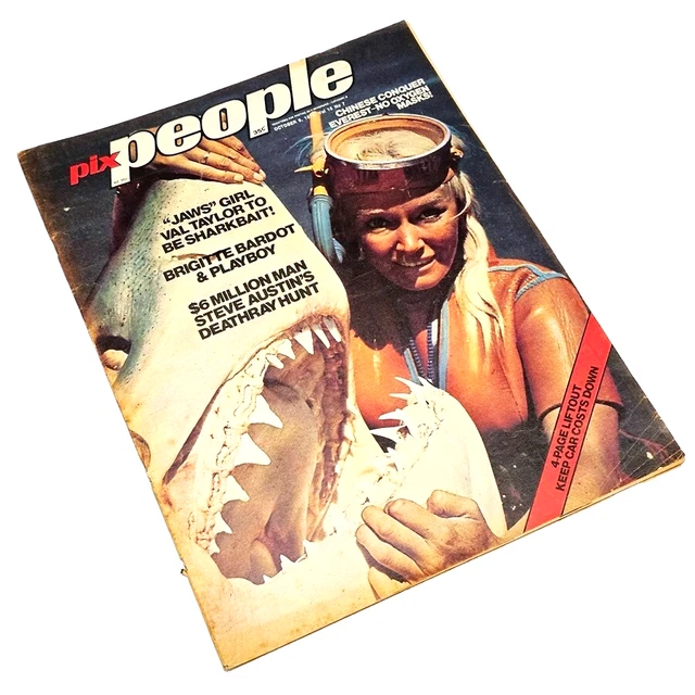 PIX PEOPLE OCTOBER 1975 - VALERIE TAYLOR Six Million Dollar Man ...