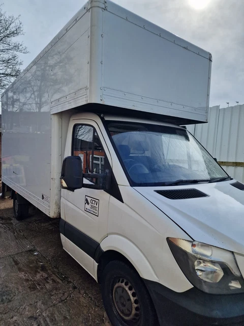 MERCEDES SPRINTER LUTON box van with tail lift (NO RESERVE PRICES) £ ...