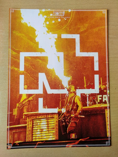 RAMMSTEIN / TILL Lindemann - Kerrang Poster / Art Print - Fire ...