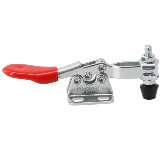 PUSH-PULL TOGGLE CLAMP Fix Clip For Carpentry Horizontal Quick Release ...