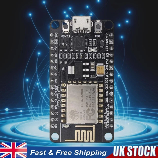 ESP8266 DEV BOARD NodeMcu Open Source Serial Module for Arduino (V3 CH340) £6.69 - PicClick UK