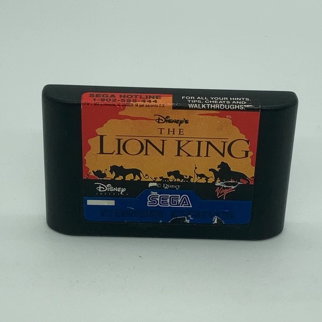 DISNEY'S THE LION King - Sega Mega Drive - AUS PAL - Cartridge ONLY ...