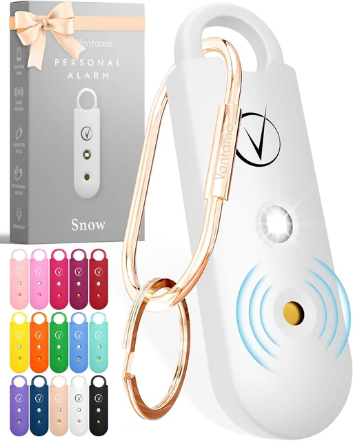 ALLARME PERSONALE ANTIAGGRESSIONE per Autodifesa Donna Con Doppio 130Db ...