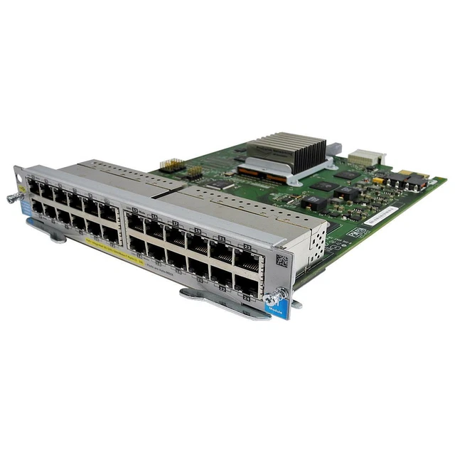 MODULE HP PROCURVE 24 ports Gigabit PoE+ J9307A pour commutateurs ...