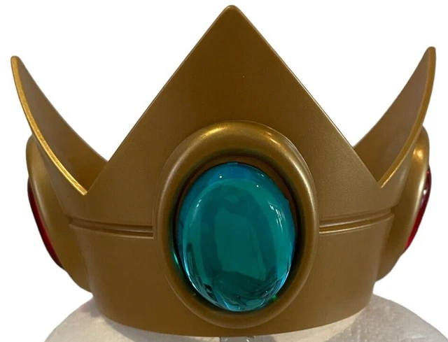 NINTENDO SUPER MARIO Bros. Princess Peach Jewel Crown Headband Costume ...