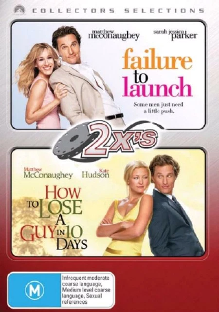 FAILURE TO LAUNCH / How To Lose A Guy In 10 Days (DVD, 2007, 2-Disc Set ...